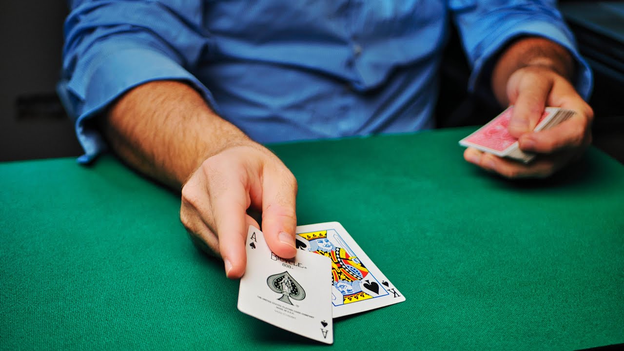 Cheating With Cards | Impossible Card Switch Technique In Mid Shuffle ...