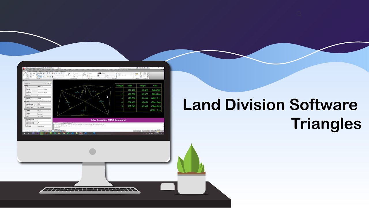Triangle Management - Land Division & Measurements Software - YouTube