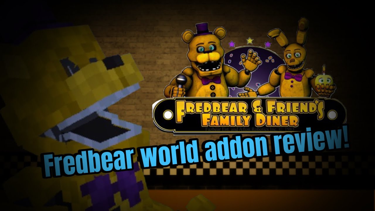 Fredbear addon review! (By lukey). Newer version coming soon - YouTube