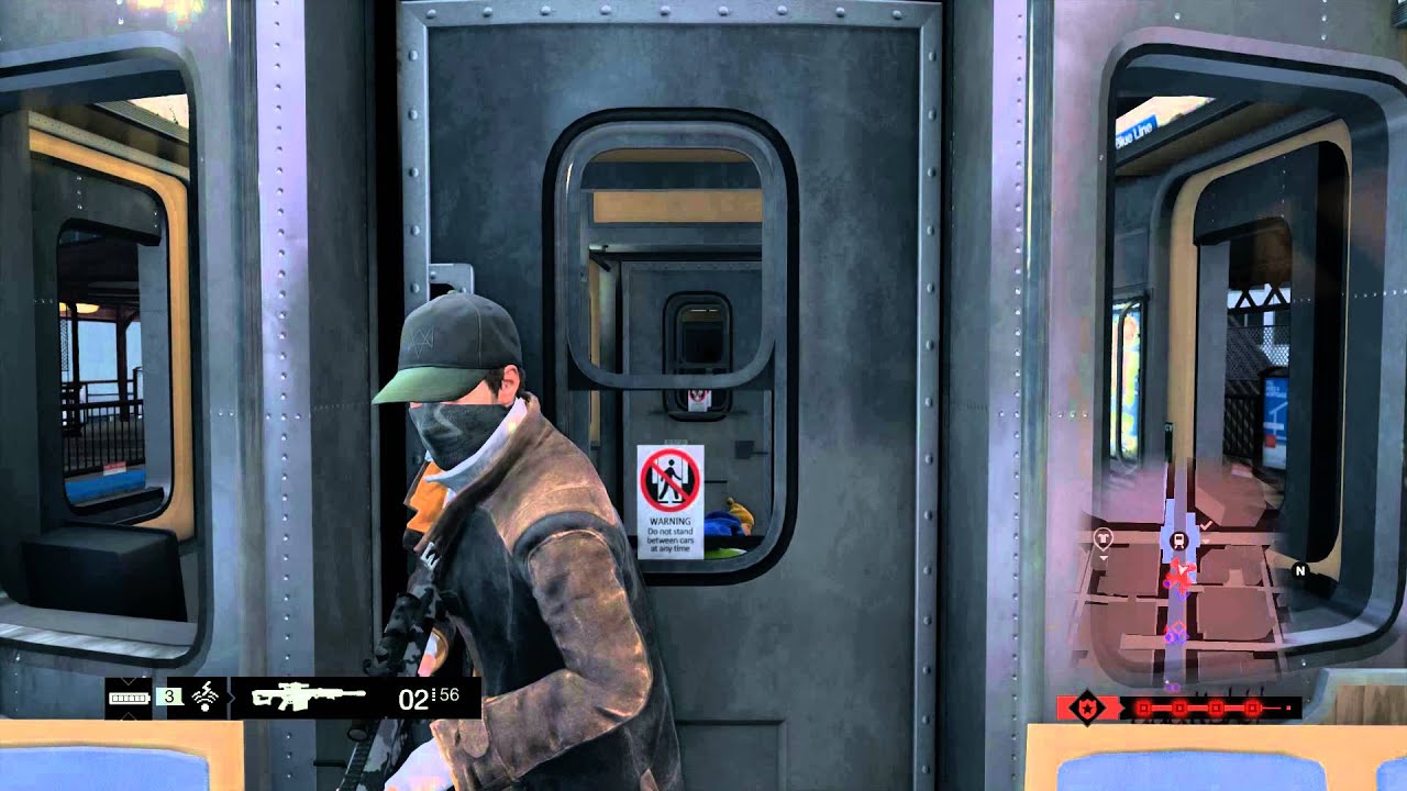 Watch Dogs train bug - YouTube
