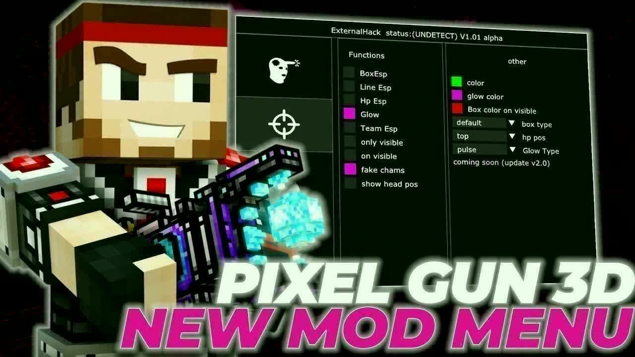 Pixel Gun Hacks Free | Pixel Mod Menu [Free 2024] | Pixel Gun 3d Hack Download - YouTube