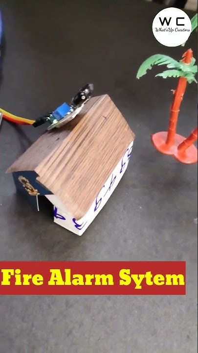 Fire Alarm System using Arduino | #shorts #arduino_projects #arduino #viral #firealarmsystems # ...