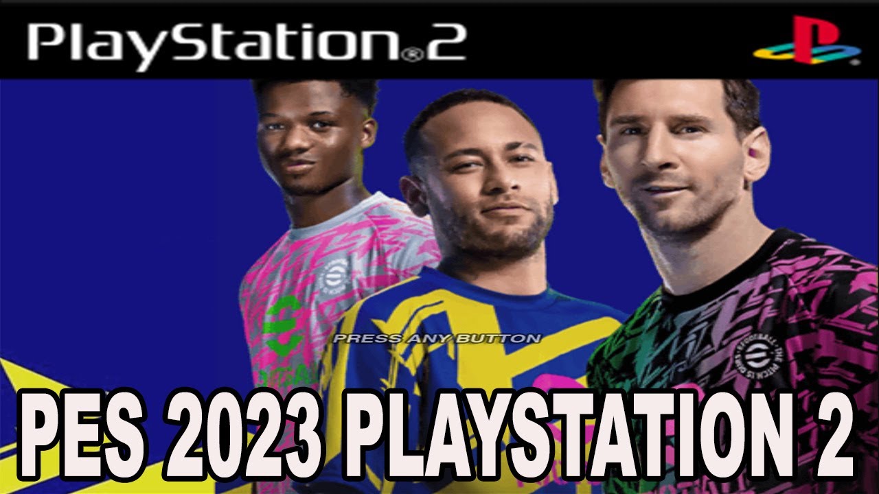 PES 2023 PS2 EFOOTBALL ATUALIZADO EDITOR JRPLAY PLAYSTATION 2 - YouTube