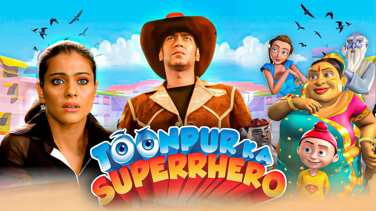 भारत की पहली लाइव एक्शन - 3डी एनिमेशन फिल्म | Toonpur Ka Superhero ...