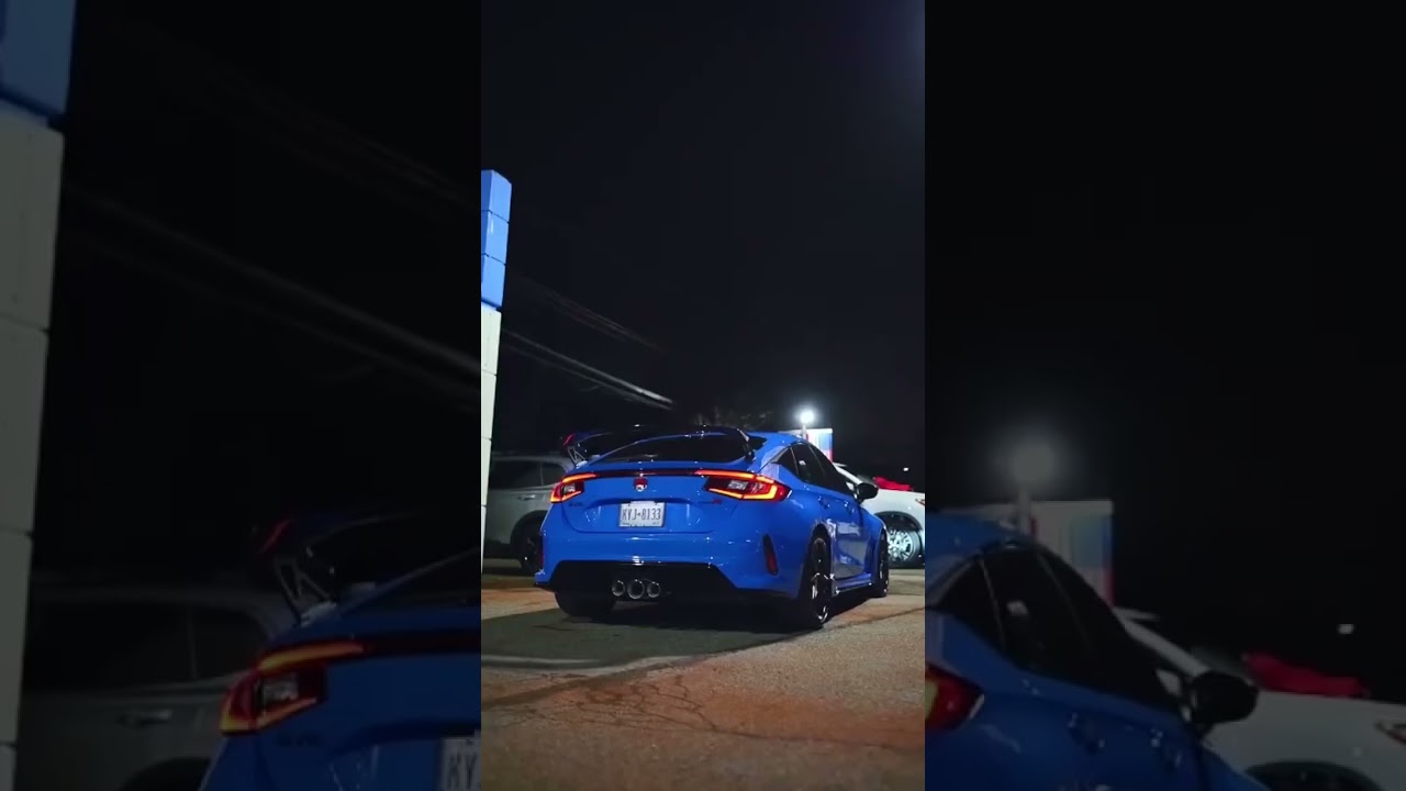 CIVIC FL5 2023 Type R Boost Blue !! - YouTube