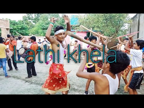 Lathi khela - YouTube