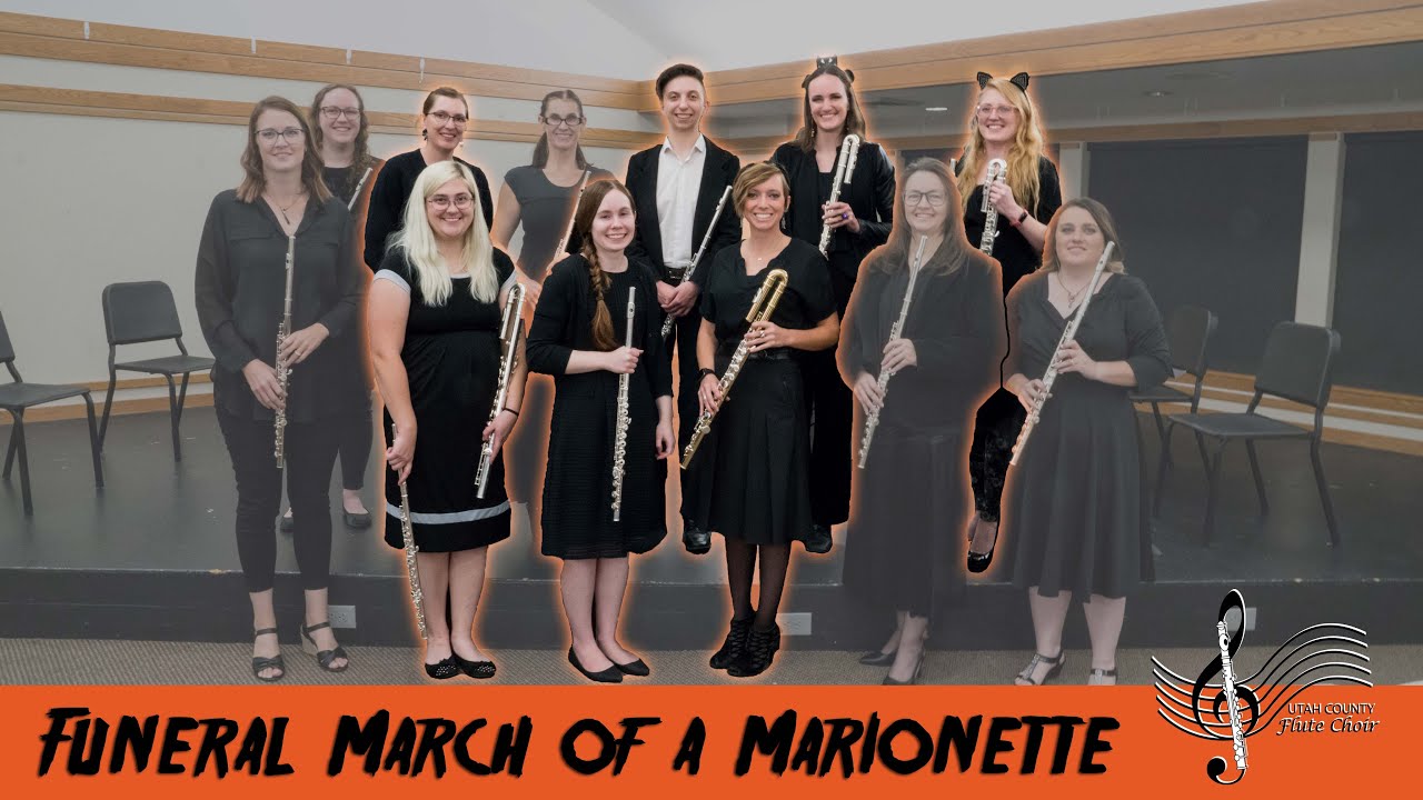 Funeral March of a Marionette | Utah County Flute Choir Halloween ...