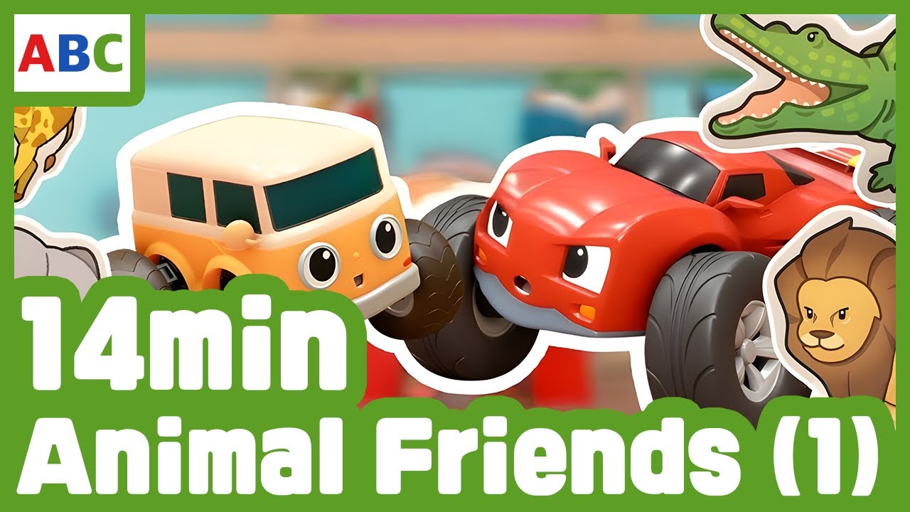 TOMONCAR ABC Animal Episode 1 (14min)｜Tomoncar ABC TV Series - YouTube