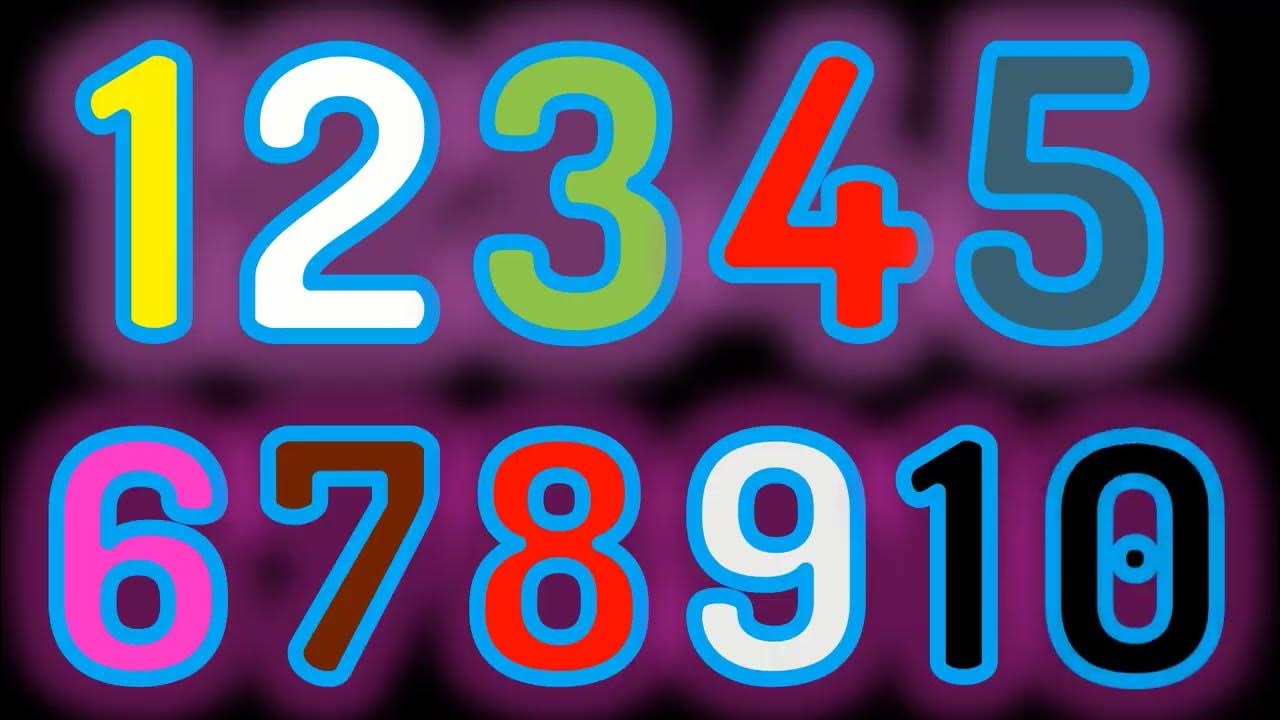 Basic Counting Numbers 1 10 For Toddlers Learn to Count from 1 to 10 ...