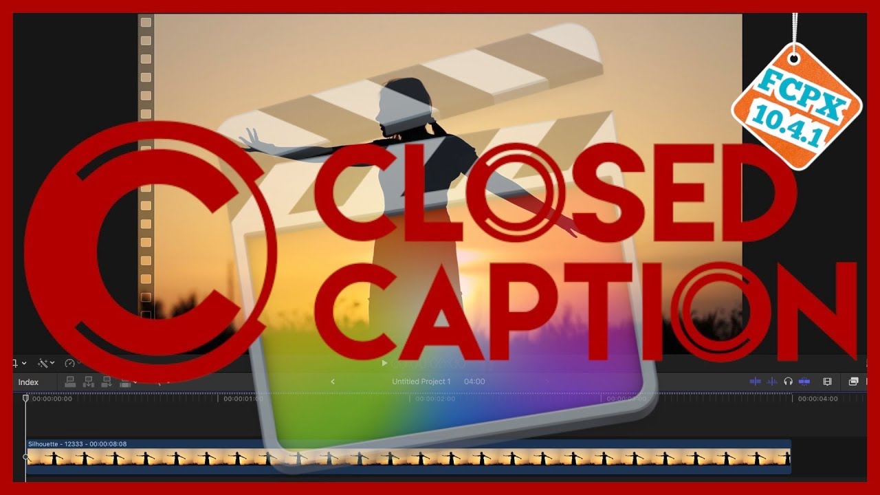 Add Captions in FCPX - Final Cut Pro 10.4.1 Tutorial - YouTube