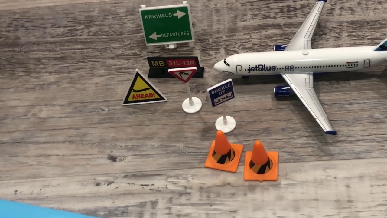 JetBlue A320 Daron PLAYSET UNBOXING!!! - YouTube