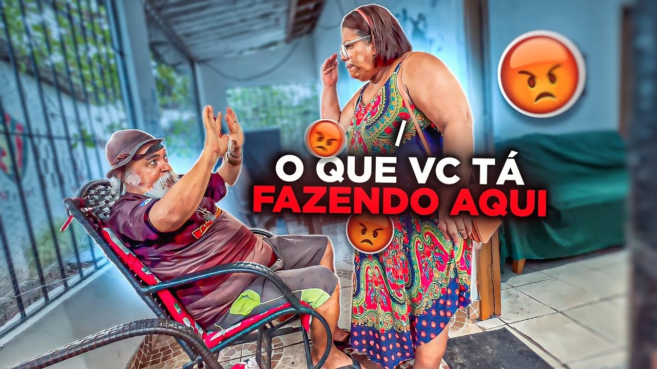 DONA ZAZA VOLTOU E ENCONTROU O VOVÔ NO TERRAÇO | LUIZ DO SOM - YouTube