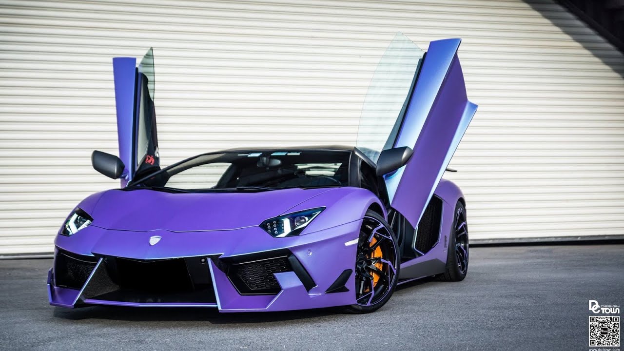 DMC Purple's Lamborghini Aventador LP760-4 Dragon Edition - YouTube