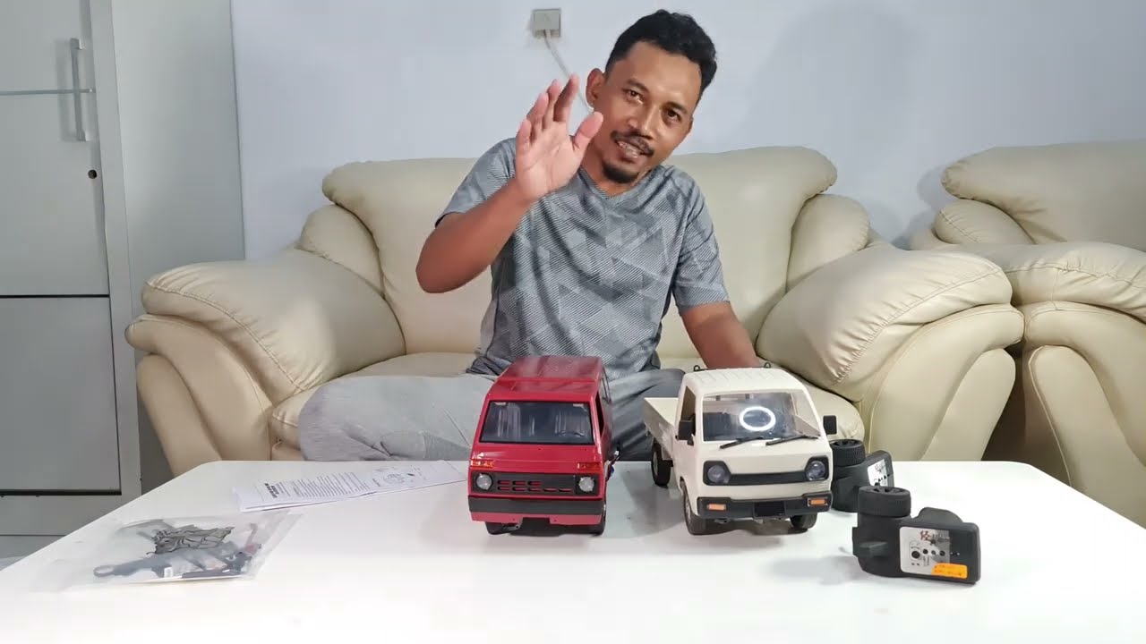 WPL D42 RC Drift Car Van 1/10 Daihatsu Hijet Kei Van Offroad 4x4 ...