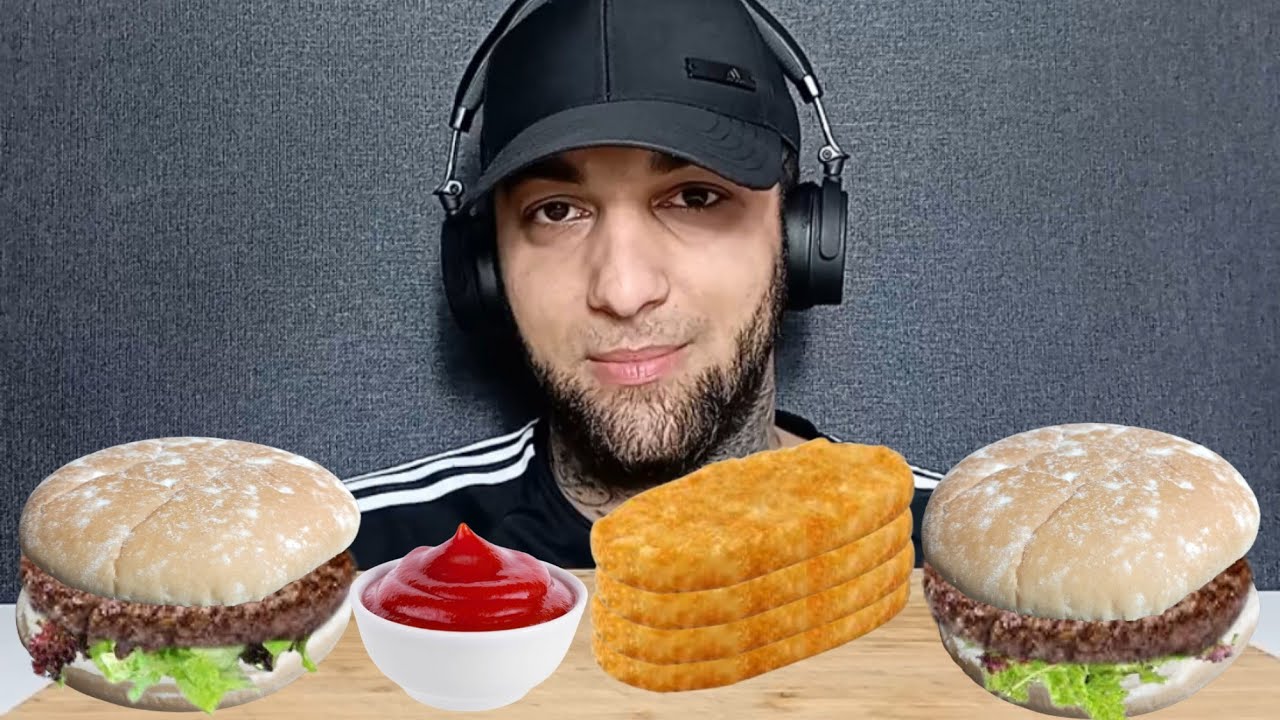 Asmr Home Made Cheeseburgers With Mcdonalds Hash Browns Youtube