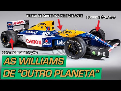 COMO A WILLIAMS CONSTRUIU OS CARROS “DE OUTRO PLANETA” NOS ANOS 90