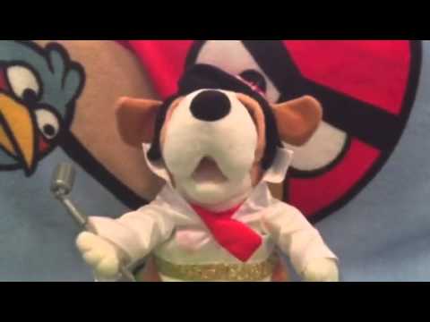 Animated Elvis Christmas Dog - YouTube