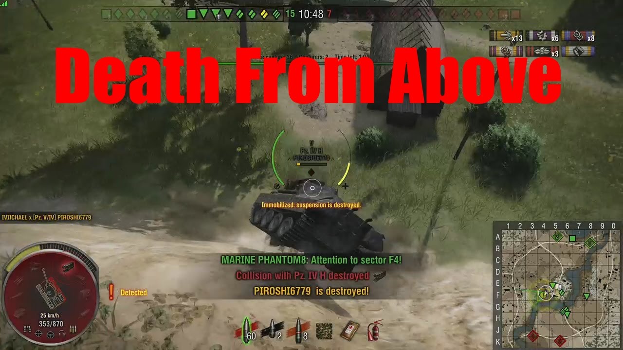 World Of Tanks Death From Above Xbox One - YouTube
