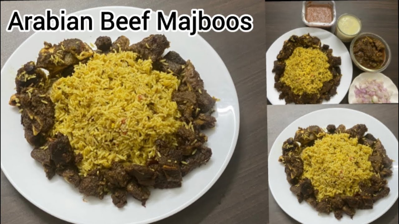 Beef Mandi l Arabian Beef Mandi l Easy Arabian Beef Mandi - YouTube