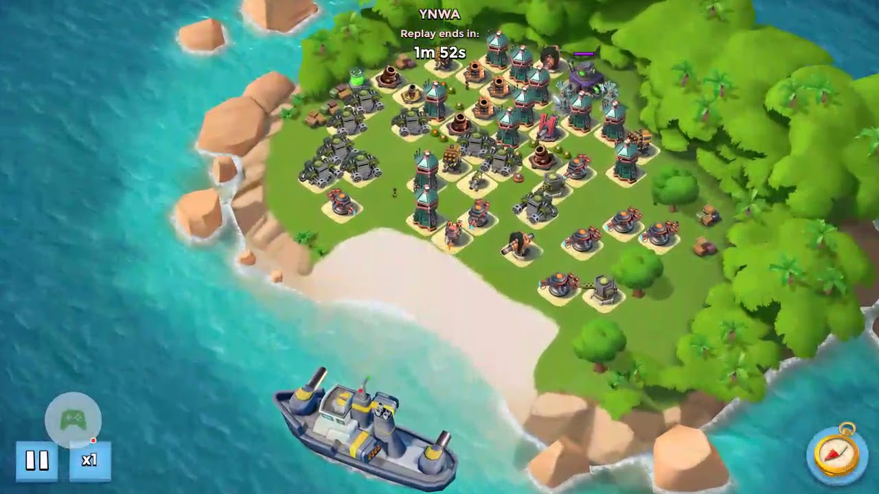 Boom Beach Dr T Stage 6 TMeds May 19th/2018 Gunboat Energy Gain Tribal ...