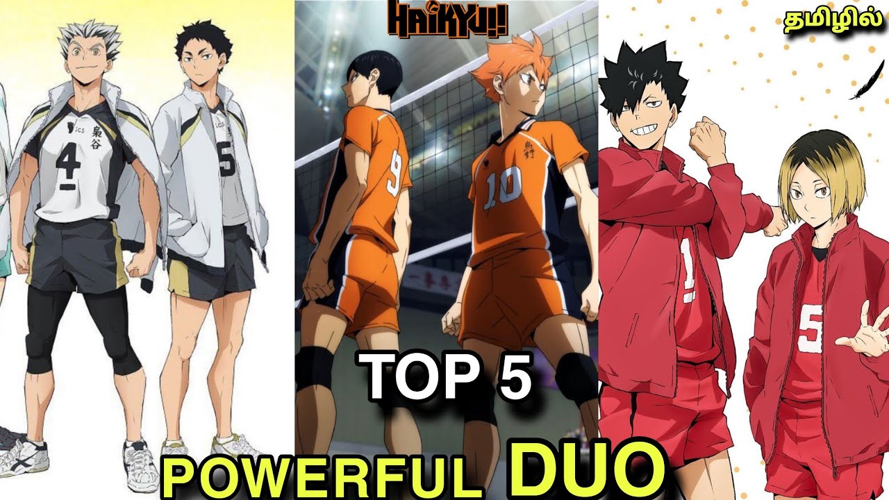 Top 5 Powerful Duo in Haikyuu | Fantasy World | - YouTube