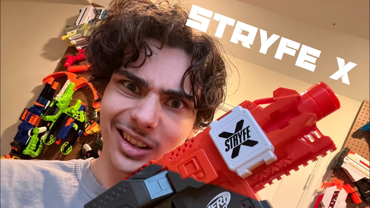 The Nerf Stryfe X is nearly flawless - YouTube