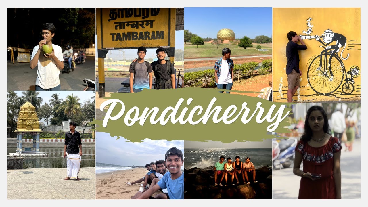 Trip To Pondicherry🏝️ 🌊 | Pondicherry Travel Vlog 📸 | Pondicherry 🤩 ...