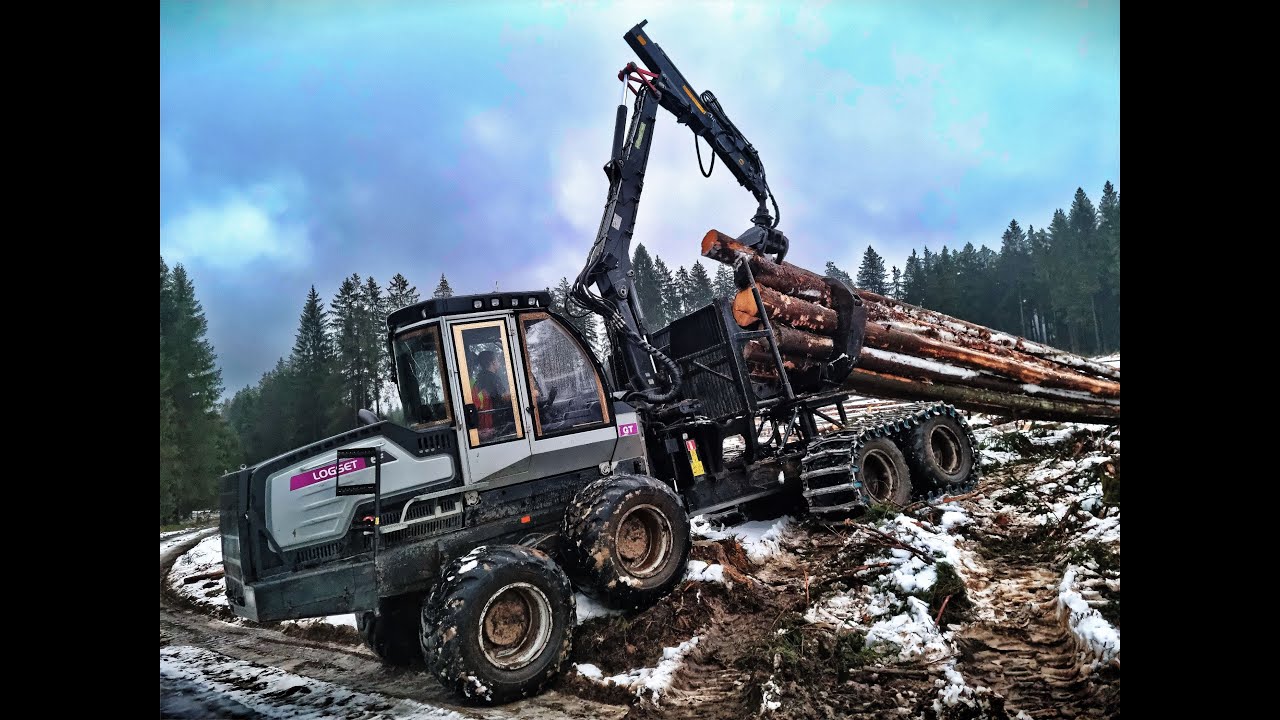 🌲Logset 6F GT • *LogsetWeek* • ForwarderAction • Forstbetrieb ...
