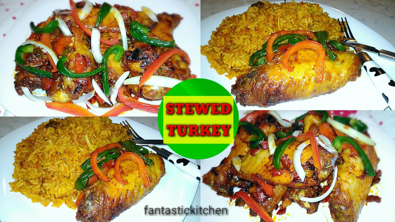 Peppered/stewed turkey | fantastic and yummielicious! - YouTube
