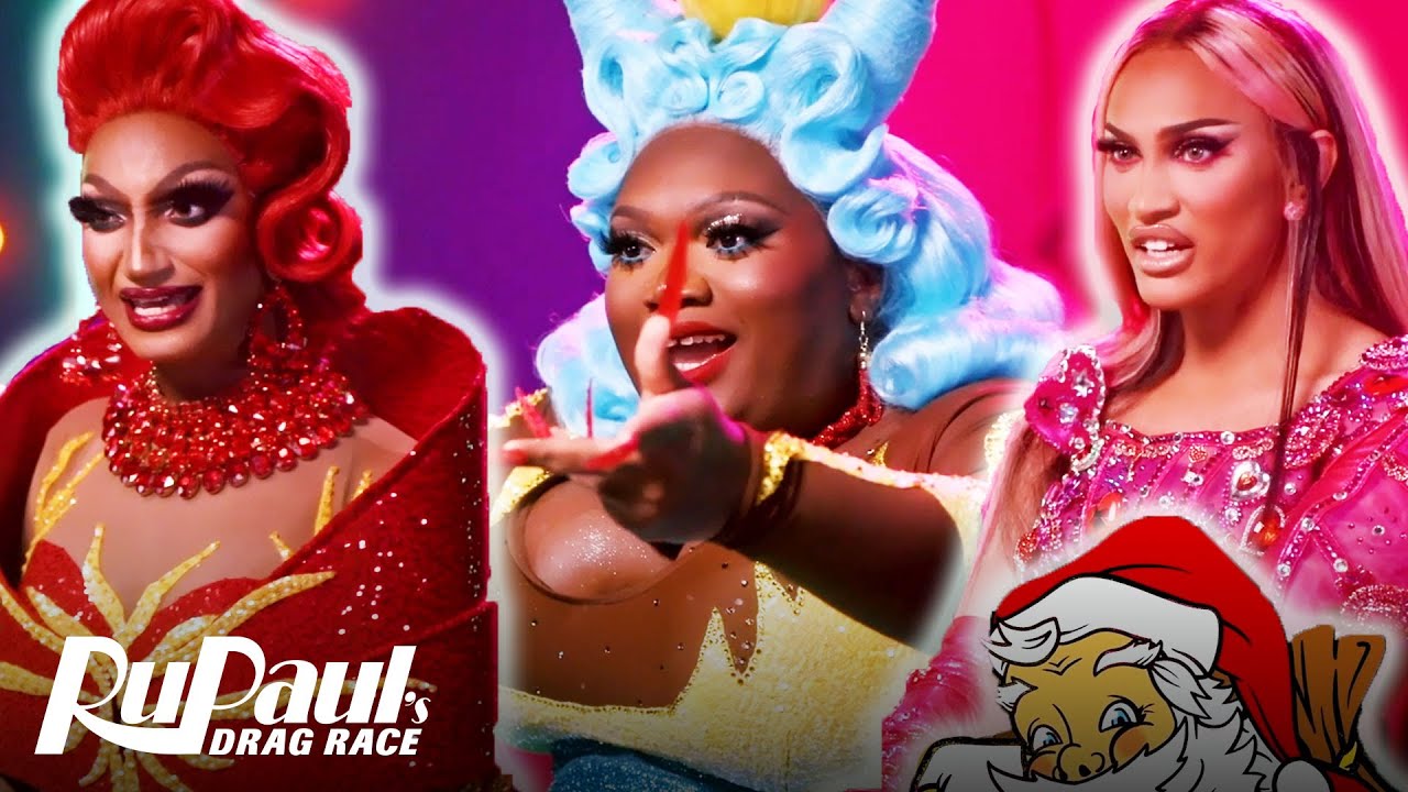 The Season 14 Queens Unwrap the Naughtiest Part of Christmas | RuPaul’s ...