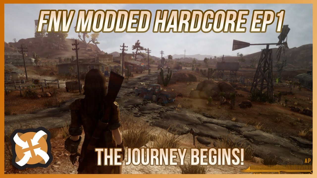 [FNV] Modded Hardcore Playthrough EP1 - The Journey Begins! - YouTube