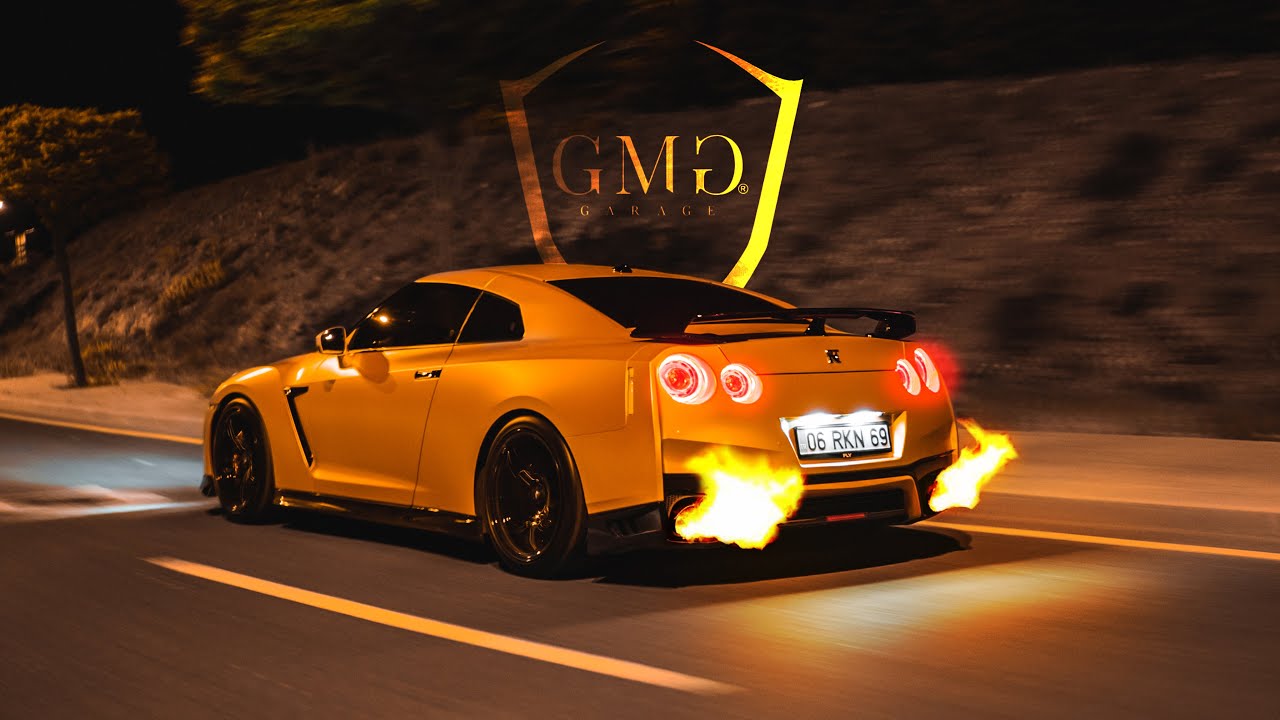 NİSSAN GTR R35 ENERGETIC YELLOW WRAP | FLAME PACK 🔥 - YouTube