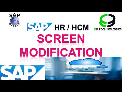 How to Configure Screen Modification in sap | Screen Modification | DK ...