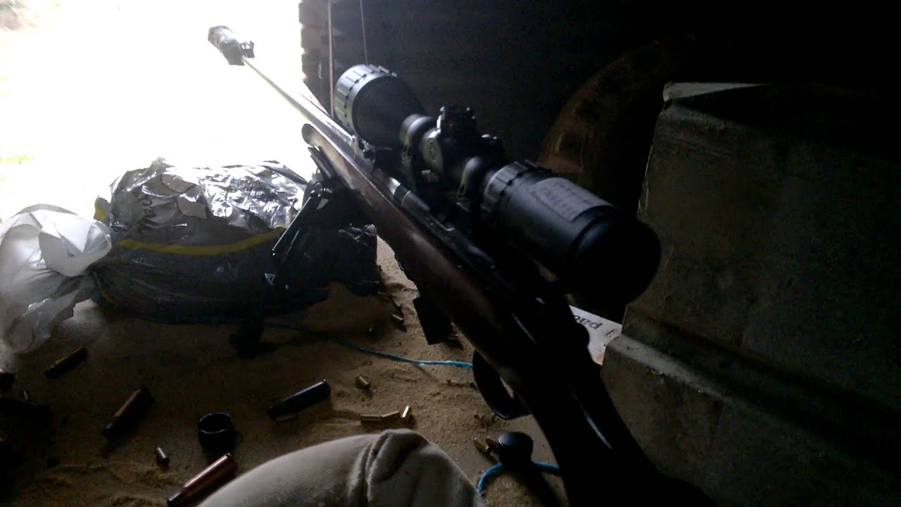 cz 452 22lr 200m scope cam - YouTube