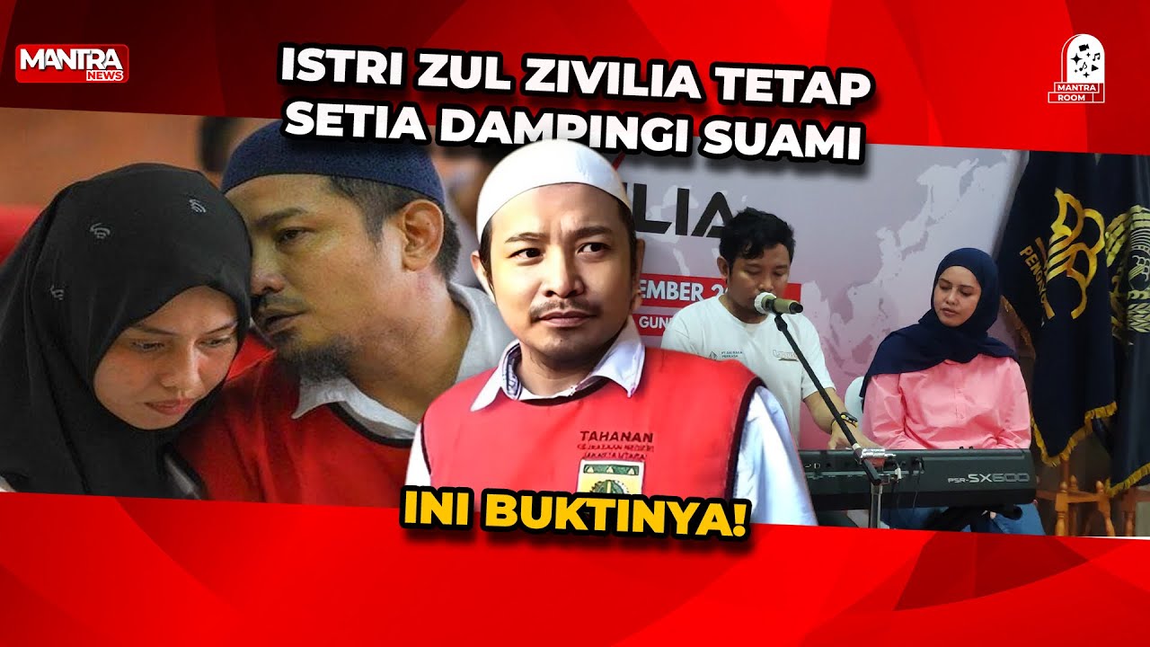 DIDAMPINGI ISTRI, ZUL ZIVILIA LUNCURKAN KARYA BARU DI DALAM LAPAS - YouTube