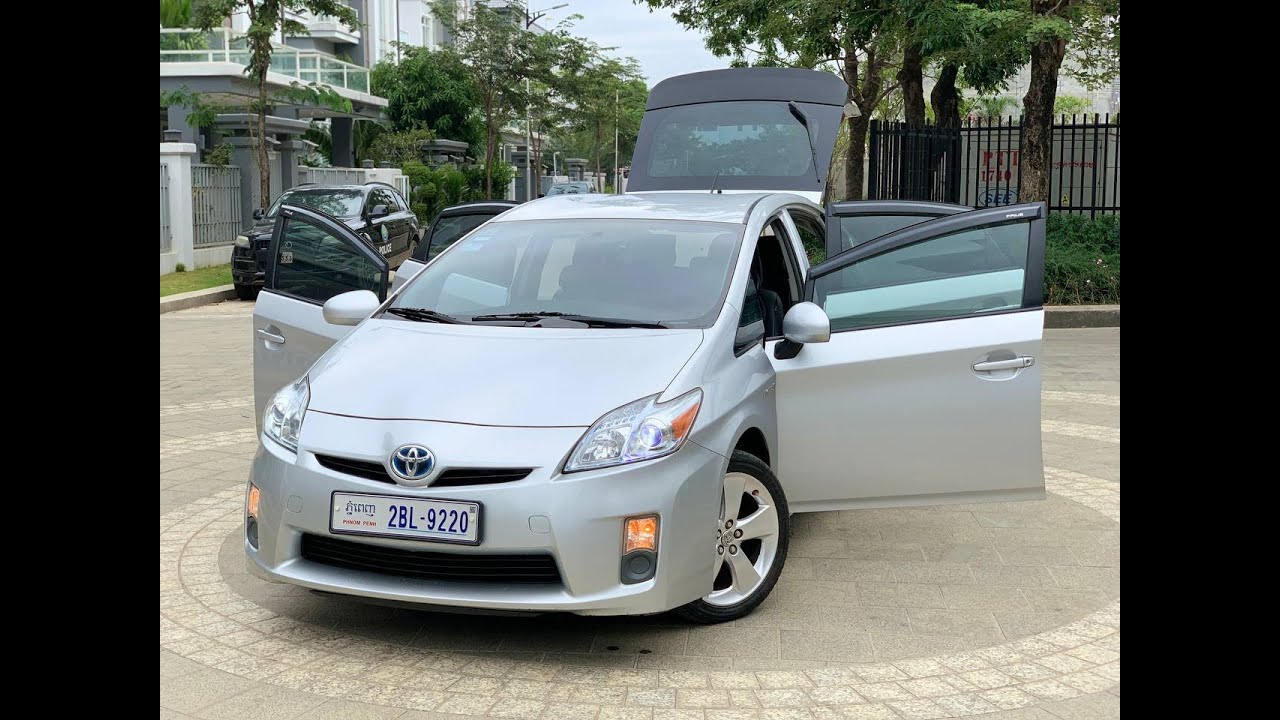 Toyota Prius 010 ទឹកប្រាក់ ប្រភេទស្លាកលេខ ជាលំដាប់មេឡាន - YouTube