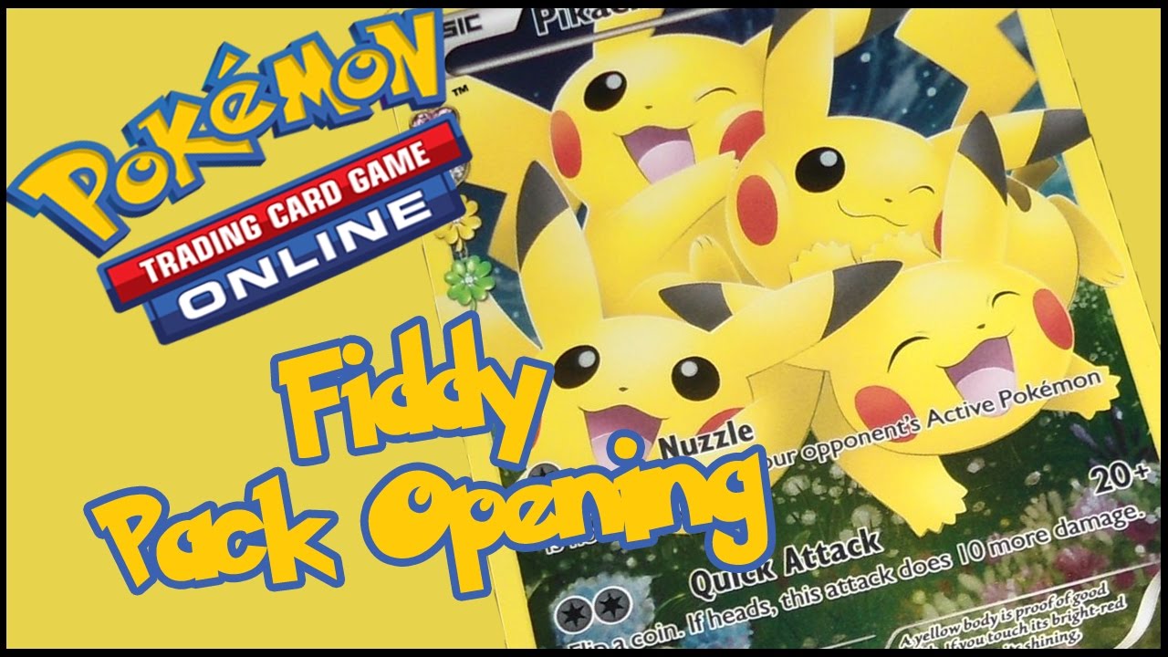 Pokemon TCG Online - Fiddy Pack Opening! - YouTube