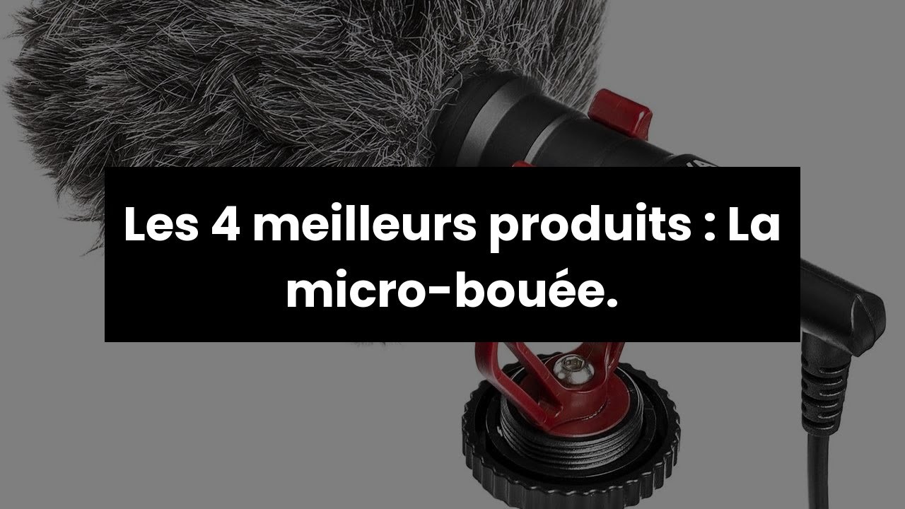 【MICRO BOYA】Les 4 meilleurs produits : La micro-bouée. - YouTube
