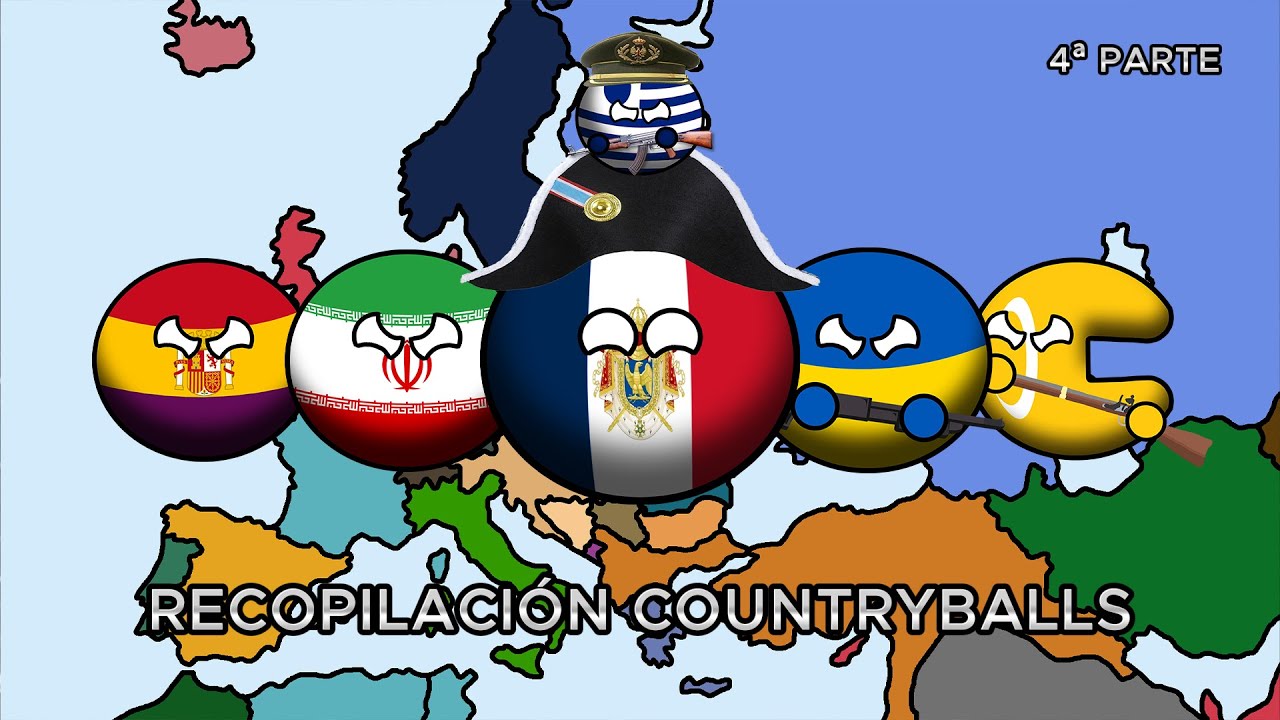 Recopilación de COUNTRYBALLS, #4 | Senshi Mapper - YouTube