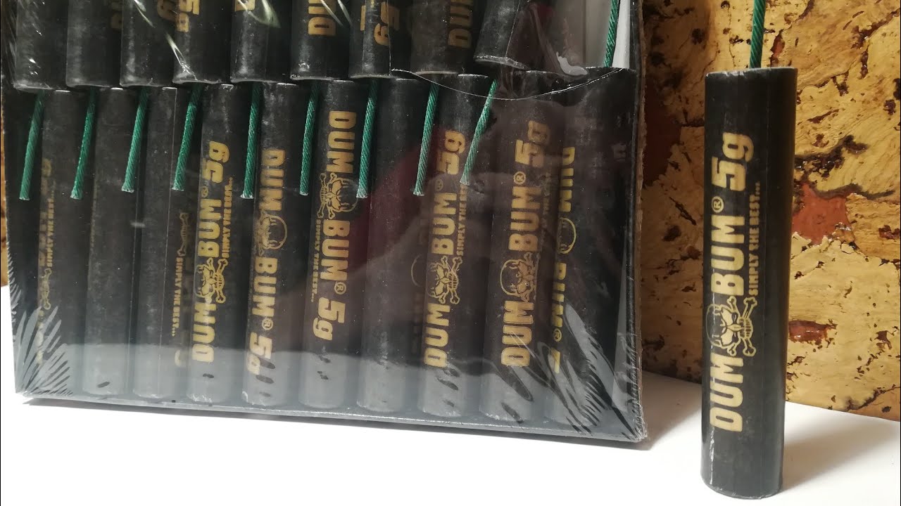 Test mega mocnych petard Dum Bum 5g - Klasek - YouTube