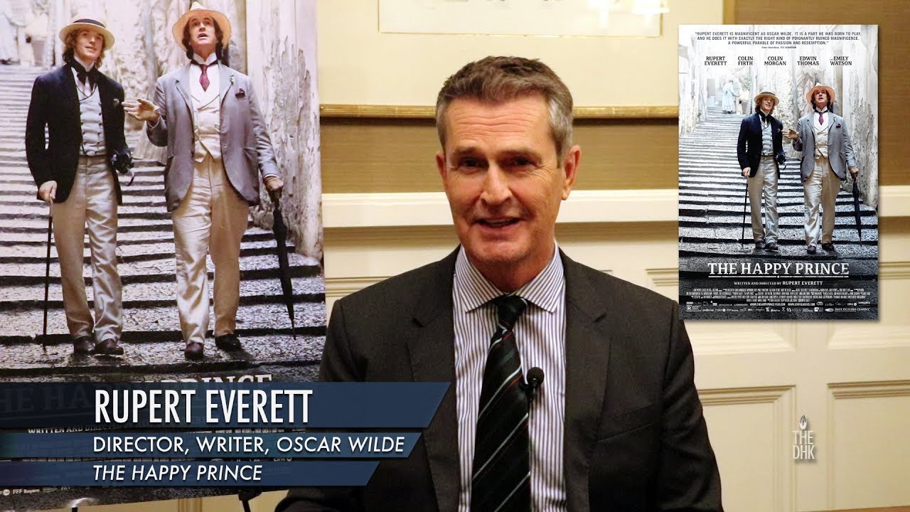 The Happy Prince Interview | Rupert Everett - YouTube