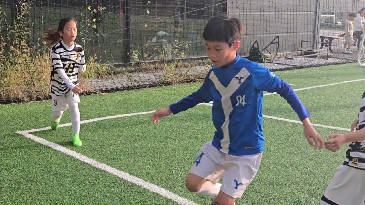 2024.10.16 u8,9 전현재fc vs 청주연세fc 연습 1경기 - YouTube