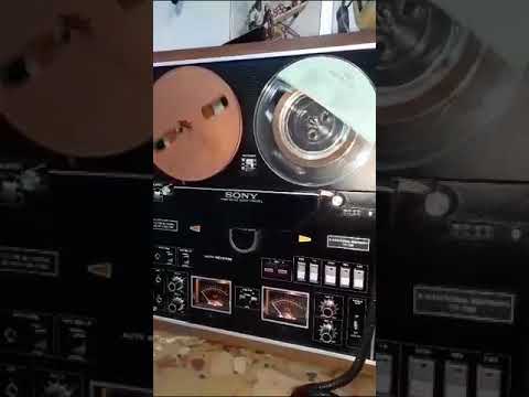 SONY TC 730 REEL TO REEL DECK GRABADOR DE CINTA ABIERTA - YouTube