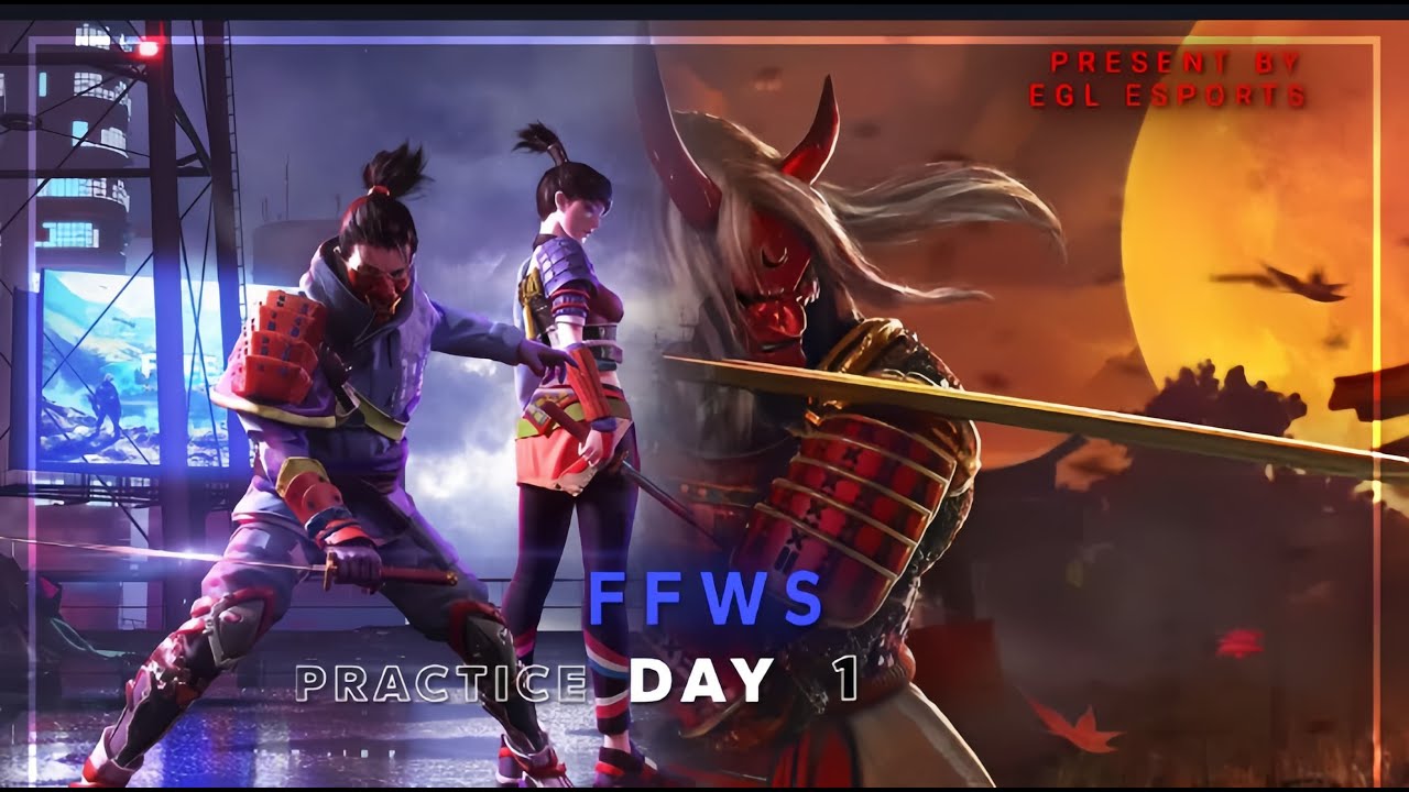 FREE FIRE WORD WAR SESON TWO PRACTIS DAY 1 - YouTube
