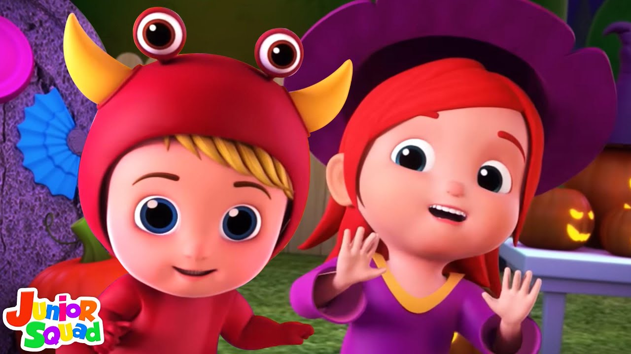 Halloween Beat + More Scary Nursery Rhymes and Spooky Cartoons - YouTube