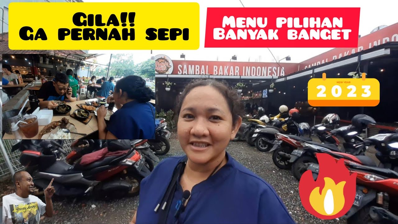 KULINER SATU INI SELALU ANTRI! SAMBAL BAKAR IBEN MA GROGOL HARGA MURAH ...