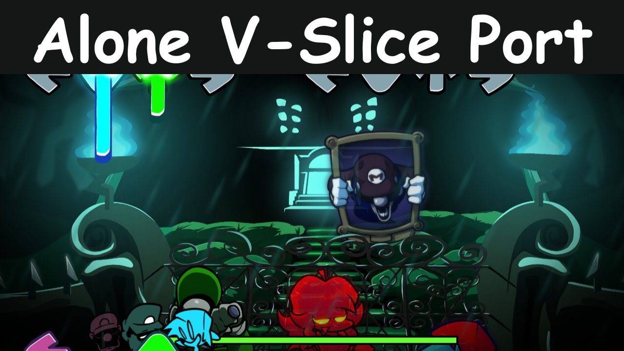FNF Alone V-Slice Port - YouTube