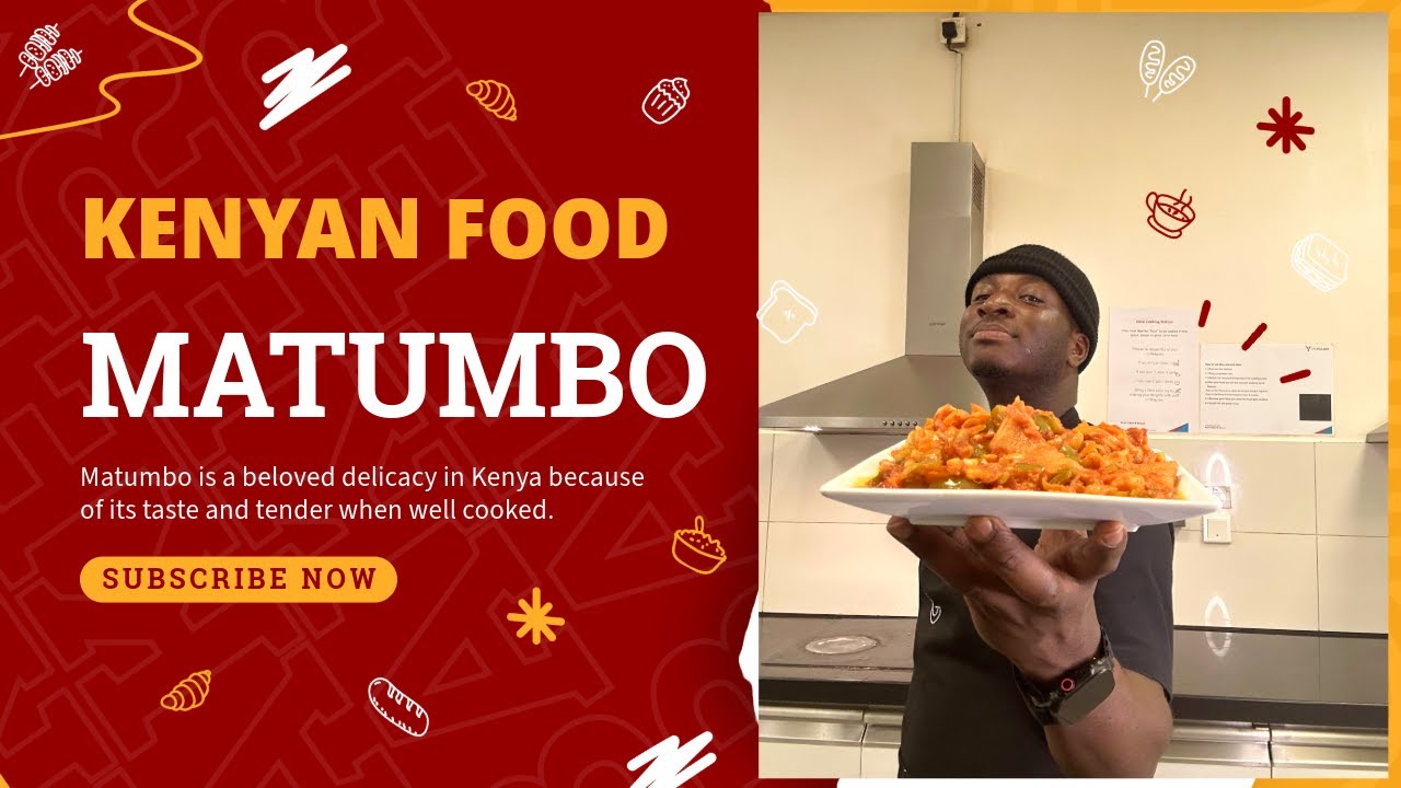 GHANAIAN MAN COOKS KENYA TRADITIONAL FOOD CALLED MATUMBO - YouTube