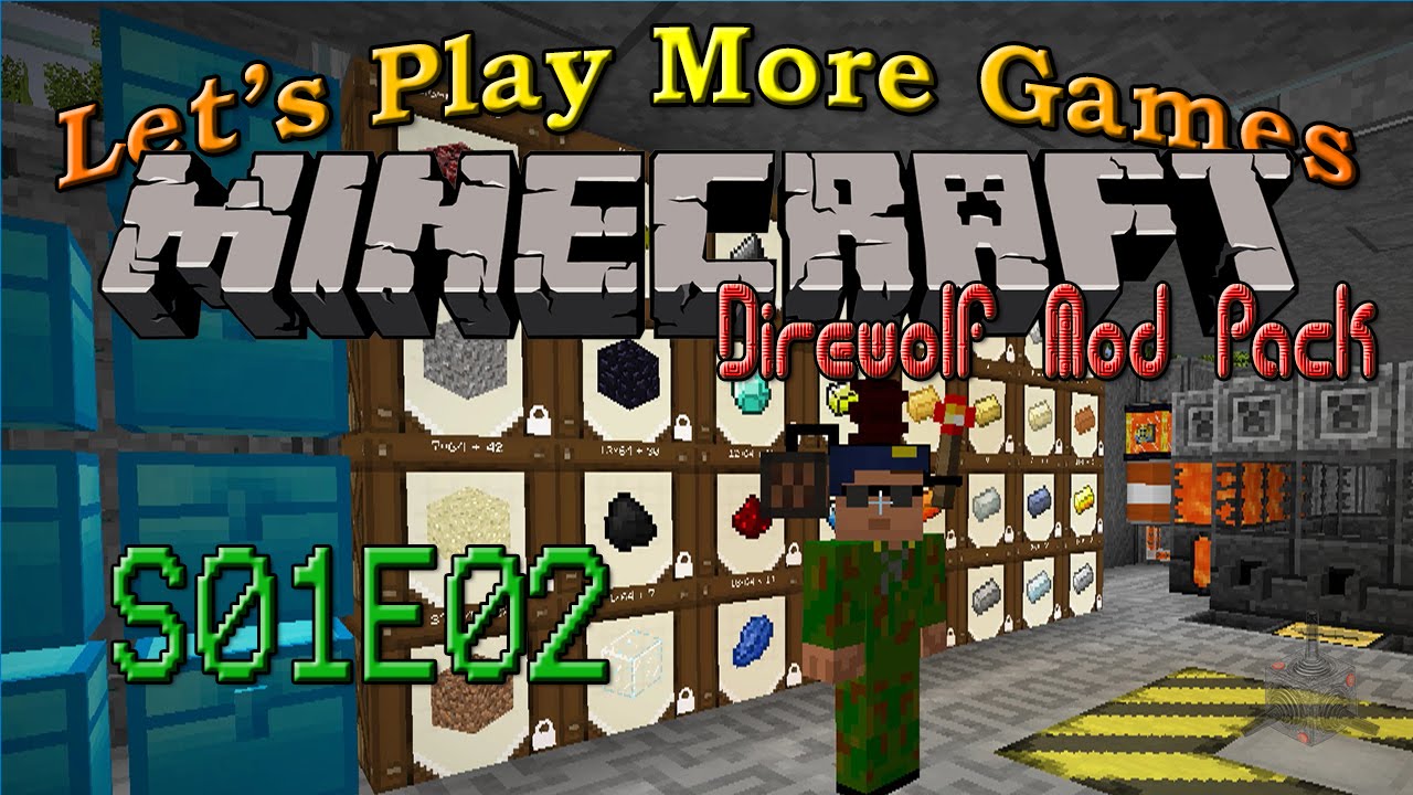 Minecraft DireWolf20 Mod Pack S01E02 - Blood Magic is Dangerous - YouTube