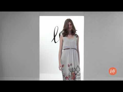 Vestido Estampa Barrado - Espaço Fashion